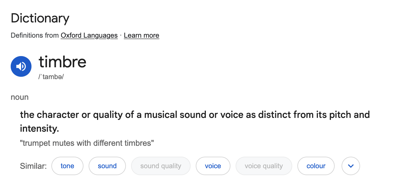 What Is Timbre? - ZOiD's Website for Electronic Musicmakers